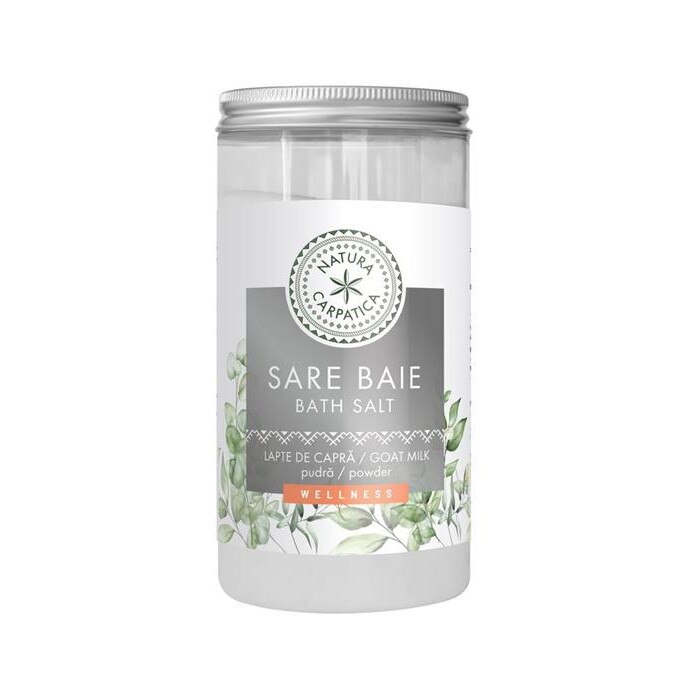 Sare Baie, Natura Carpatica, lapte capra, pudra, 600 g - eMAG.ro