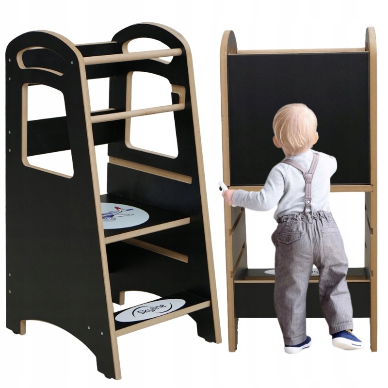 Turn de invatare, Skyline, inaltime ajustabila 3 pozitii, cu tabla de ...
