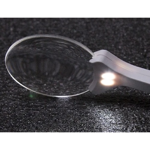 Penseta profesionala cu lupa si 2 leduri 50x5 - eMAG.ro