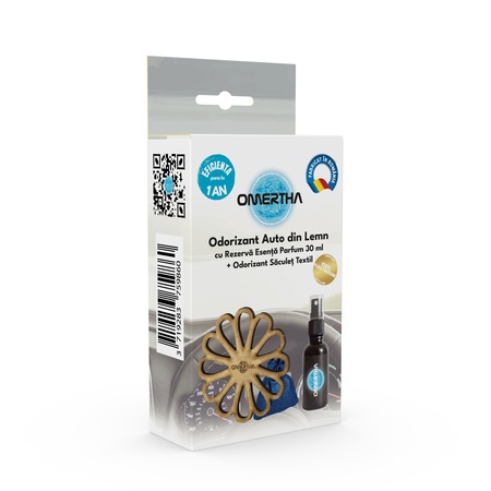 Odorizant Lemn Auto Omertha, Floare, Esenta Parfum Ultra Concentrat New ...