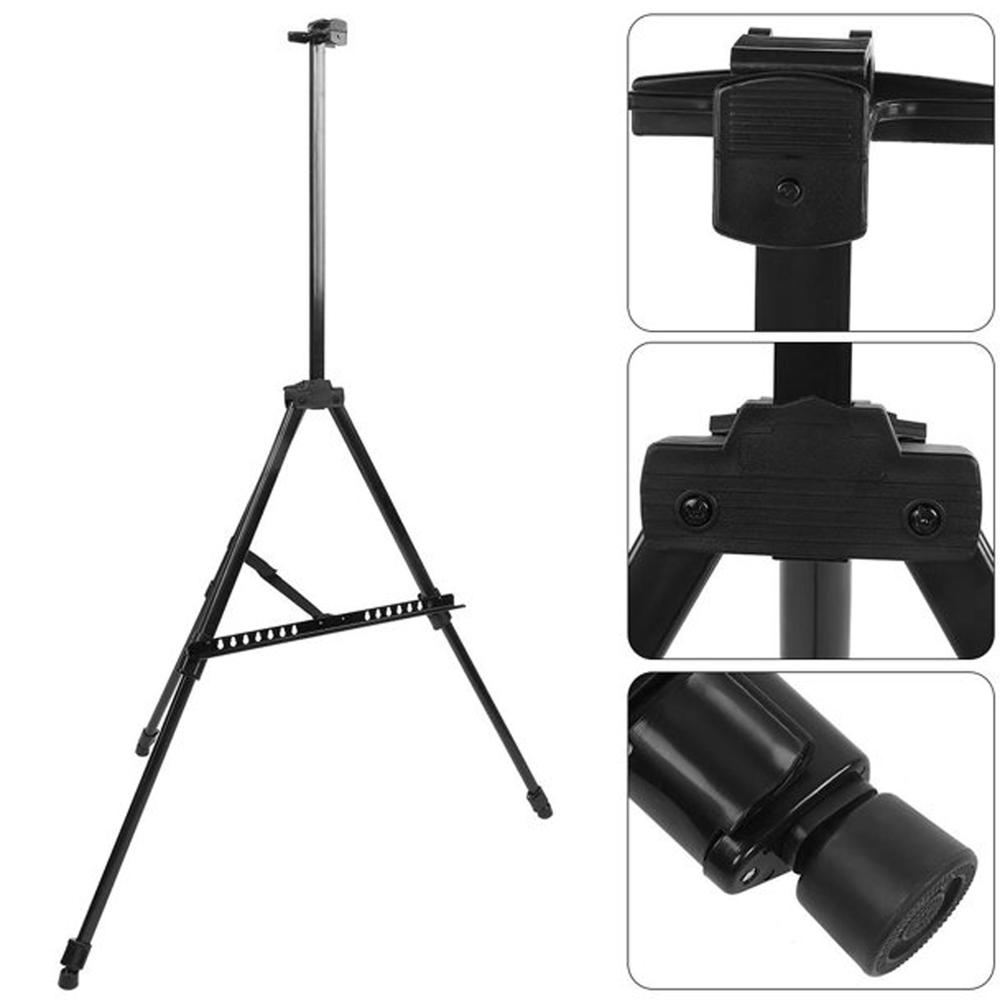 Sevalet Metalic Mobil Pentru Pictura, Din Aluminiu, Reglabil In 3 ...