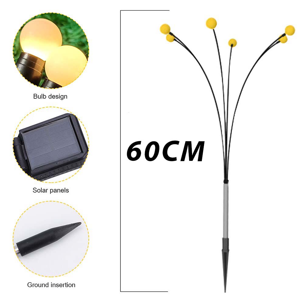 Lumini solare de gradina, Dollcini, 3 moduri, IP65, Negru - eMAG.ro