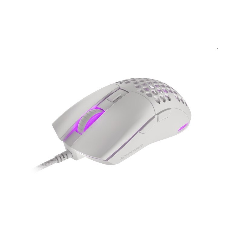 Mouse gaming, Genesis, USB, 8000 DPI, Iluminare LED, 6 butoane, 2 ...