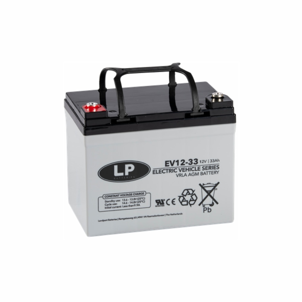 Акумулатор, Intact, VRLA, LP, E-Bike Power, 12V, 33Ah, EV12-33 - eMAG.bg