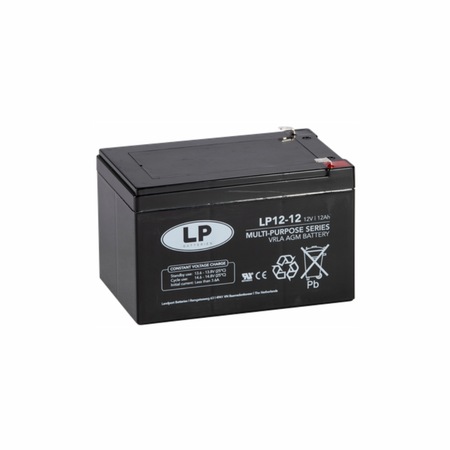 Акумулатор, Intact, VRLA, LP, Battery, 12V, 12Ah, LP12-12 - eMAG.bg