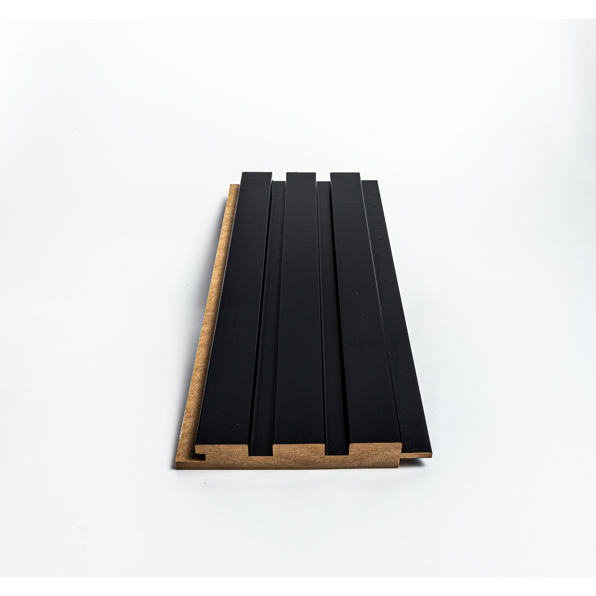 Riflaj Decorativ MDF, Soft Negru, 280x12,1x1,8 cm - eMAG.ro