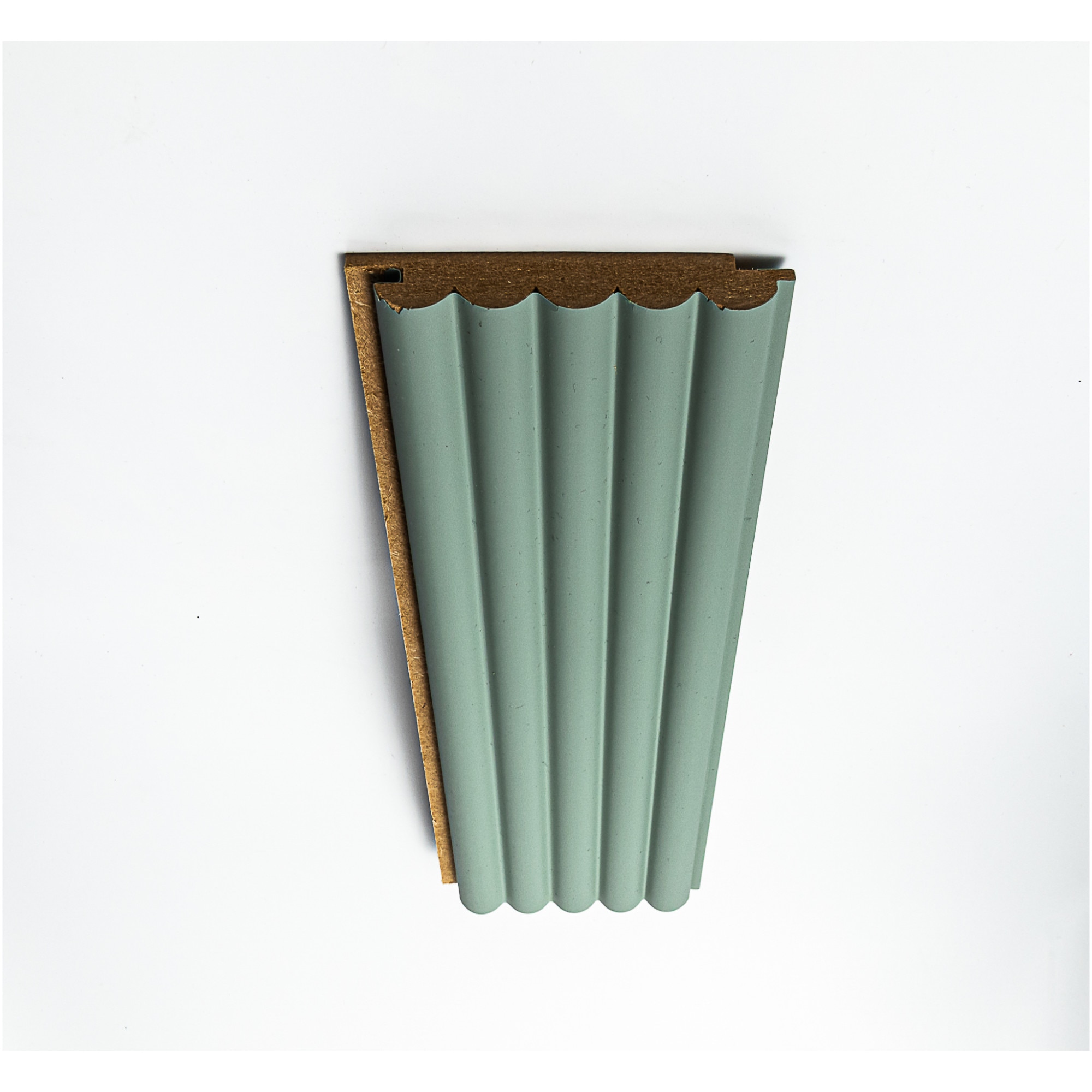 Riflaj Decorativ MDF Menta Wave, 280x11,8x1,8 cm - eMAG.ro