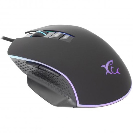 Mouse gaming White Shark GM-5009 GARETH negru / 6400 dpi - eMAG.ro