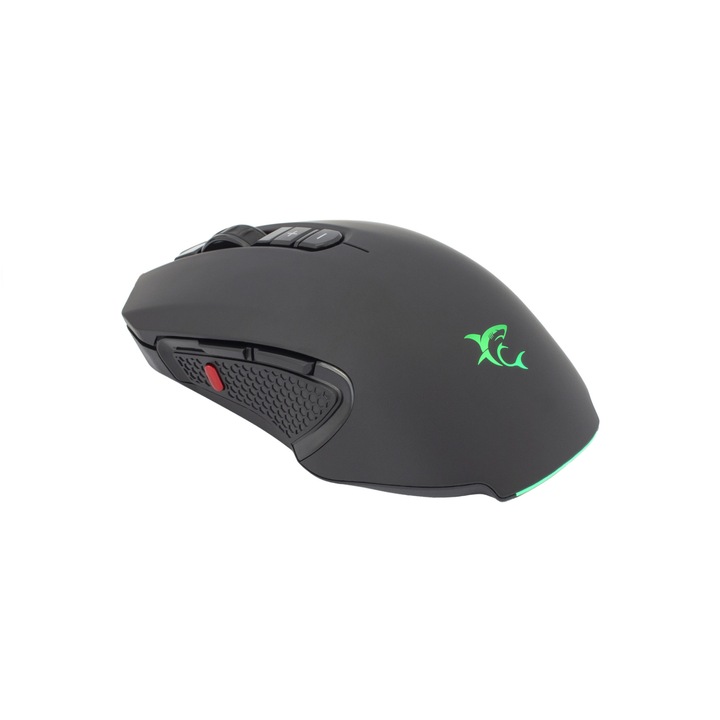 Мишка Gaming White Shark GM-5011 GRIFLET RGB / 6400 dpi, Черен - eMAG.bg