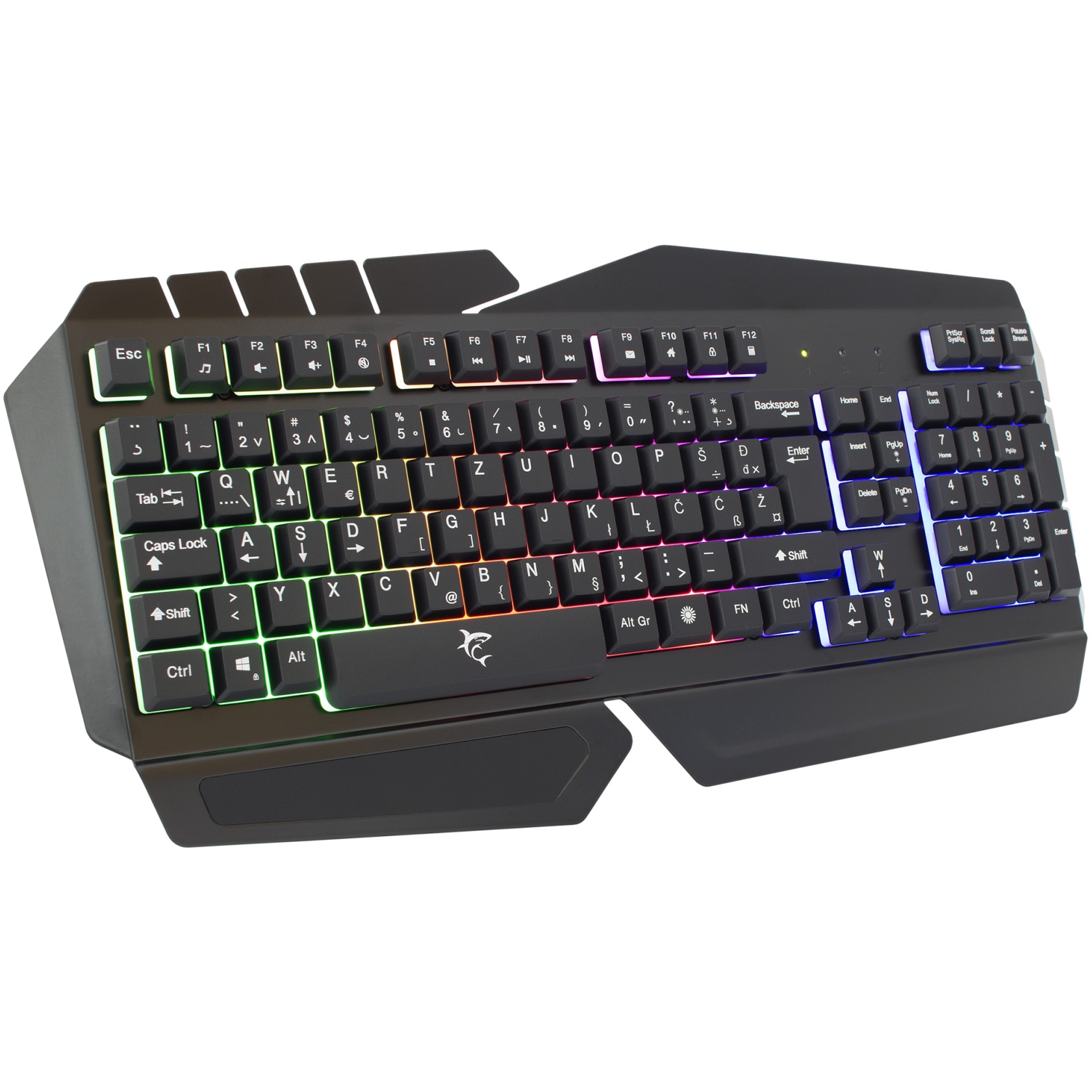 Tastatura gaming White Shark GK-2104 TEMPLAR - Metal / US - eMAG.ro