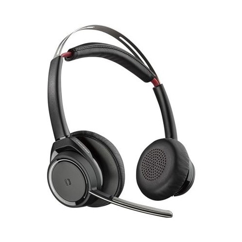 Casti Poly Voyager Focus UC bluetooth B825-MWW, Negru - eMAG.ro