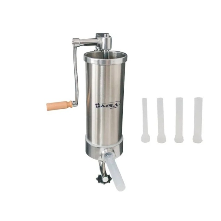 Aparat de umplut carnati vertical, inox 3kg - eMAG.ro