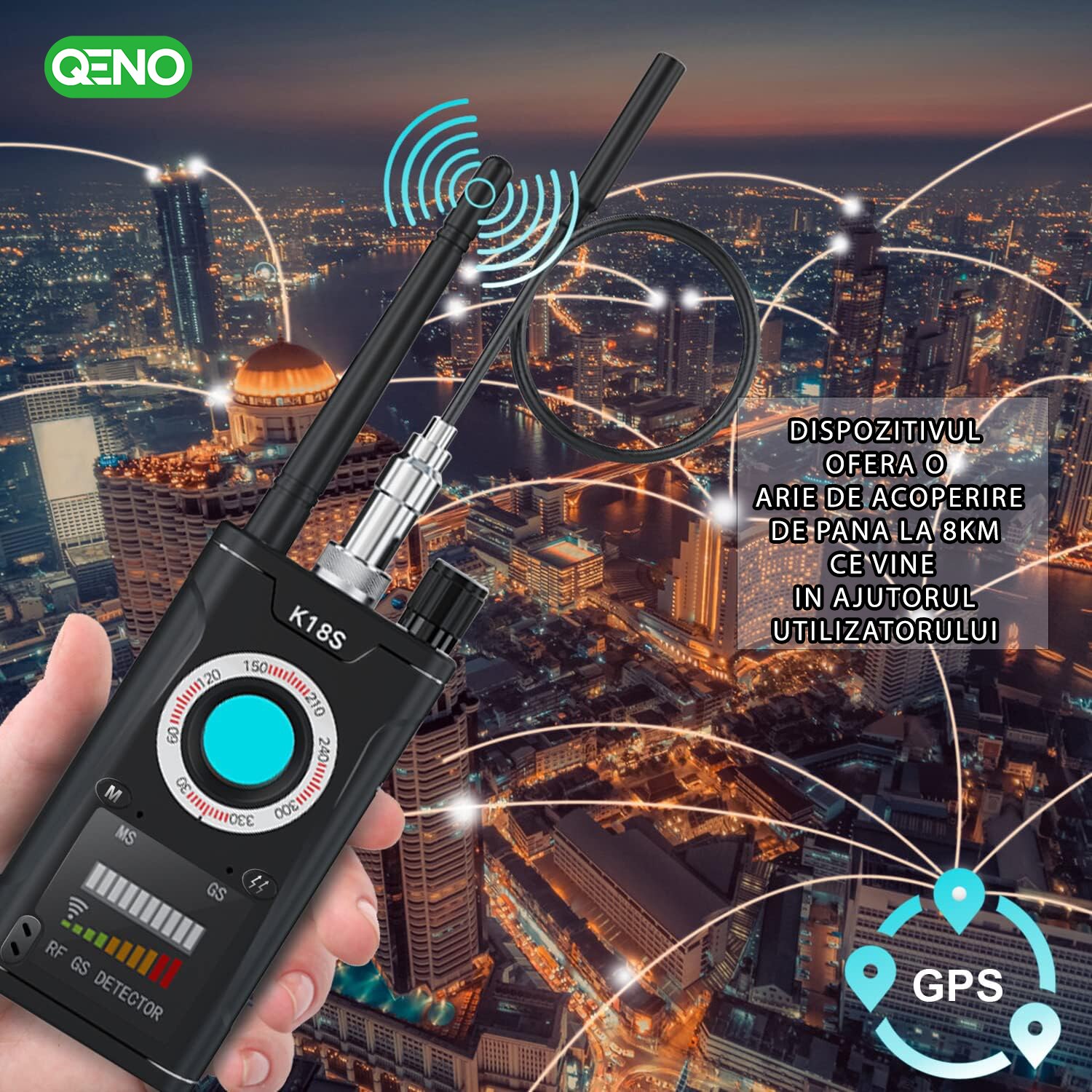 Detector Profesional Pentru Dispozitive De Spionaj Camere, GPS ...