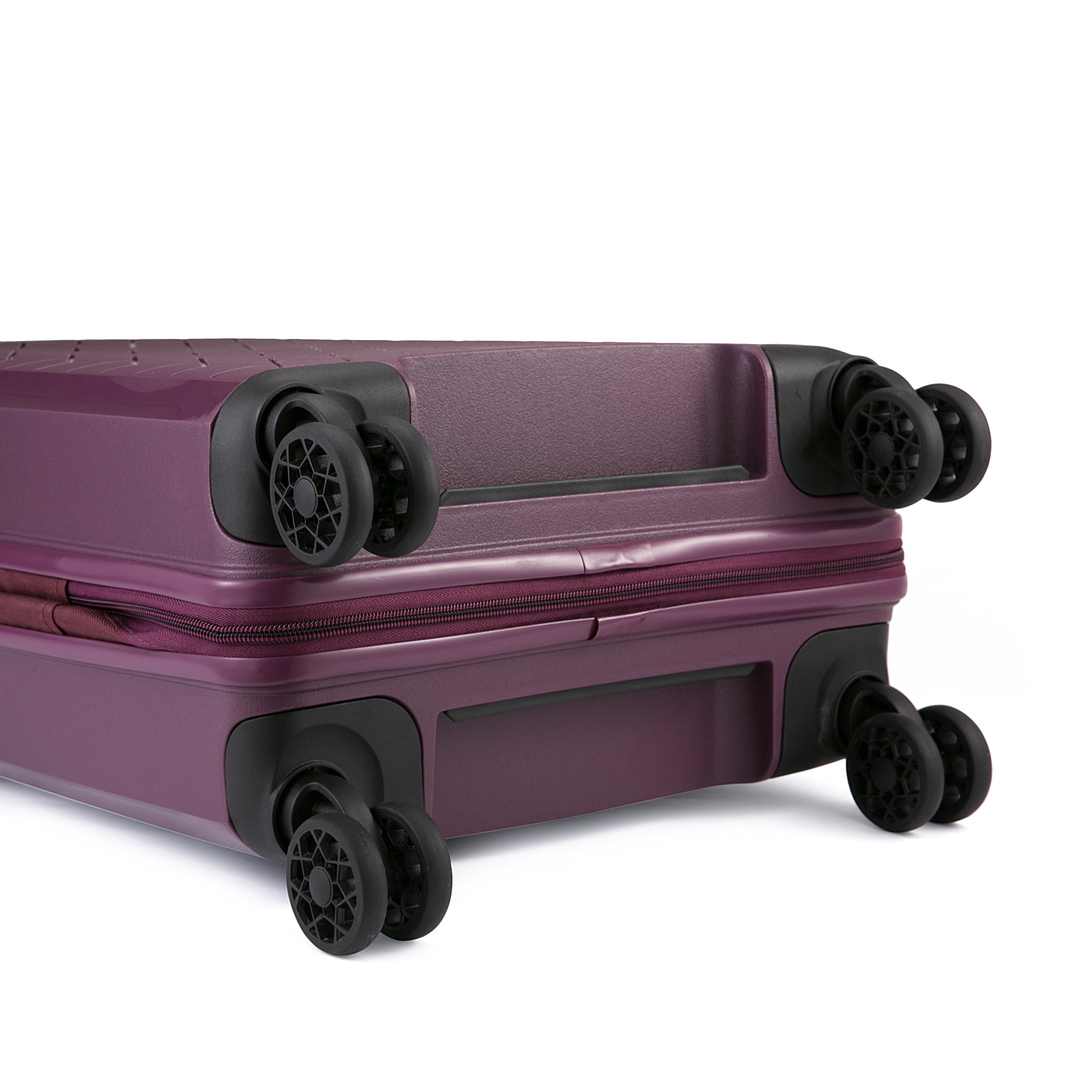 Bőrönd Szett, Verage Diamond, Polipropilén, bővíthető, TSA, 3 db, Lila - eMAG.hu