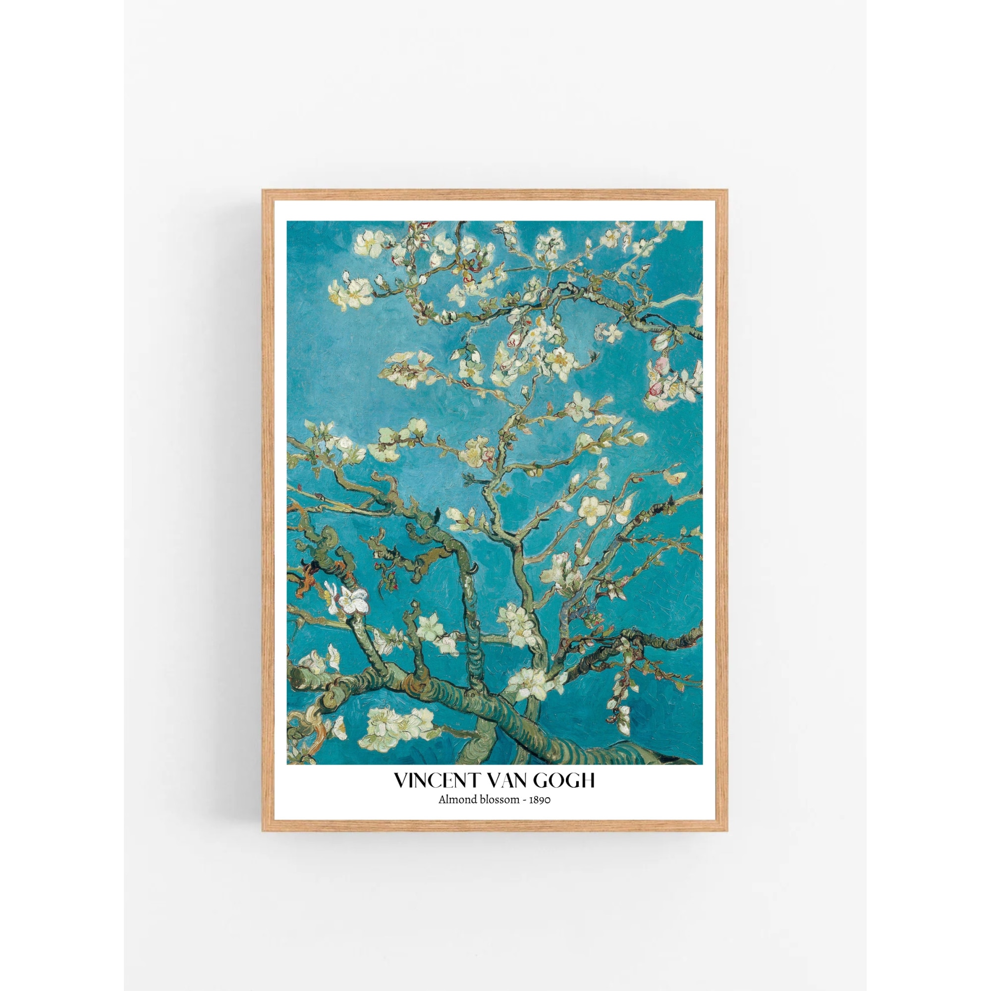 Tablou flori de Migdal, Almond Blossom Wall Art, 30 X 40 cm - eMAG.ro