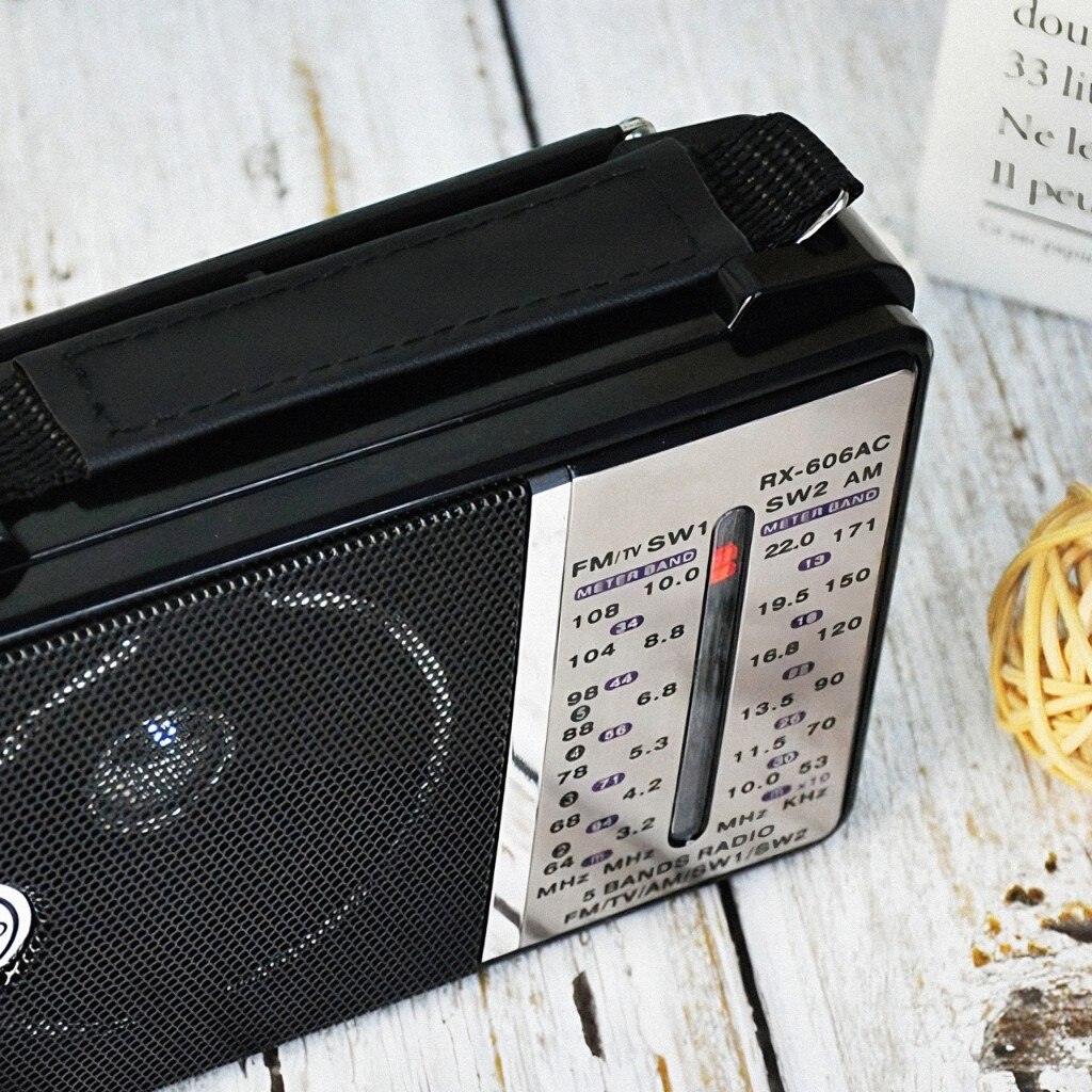 Retoo Hordozható rádió, FM/AM/SW, 230V, Fekete - eMAG.hu