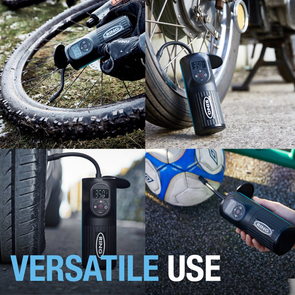 Въздушен компресор с батерия RTC2000 Ring - eMAG.bg