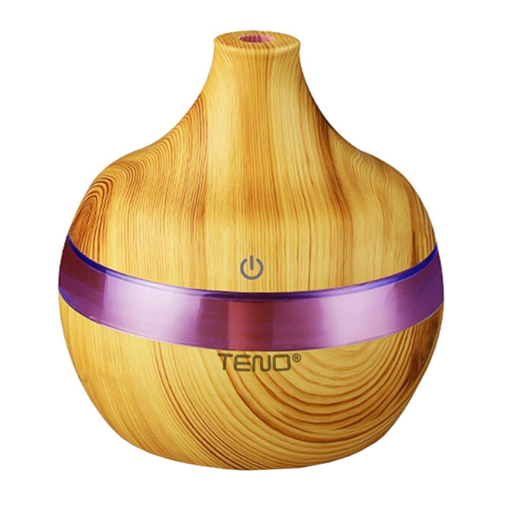 Difuzor Aromaterapie Teno®, 7 culori LED, lumini dinamice, control ...