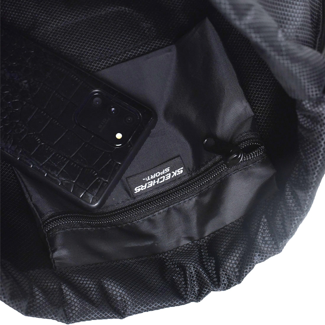 Раница тип чанта, Skechers Vista Cinch Bag SKCH7635-BLK, черна - eMAG.bg