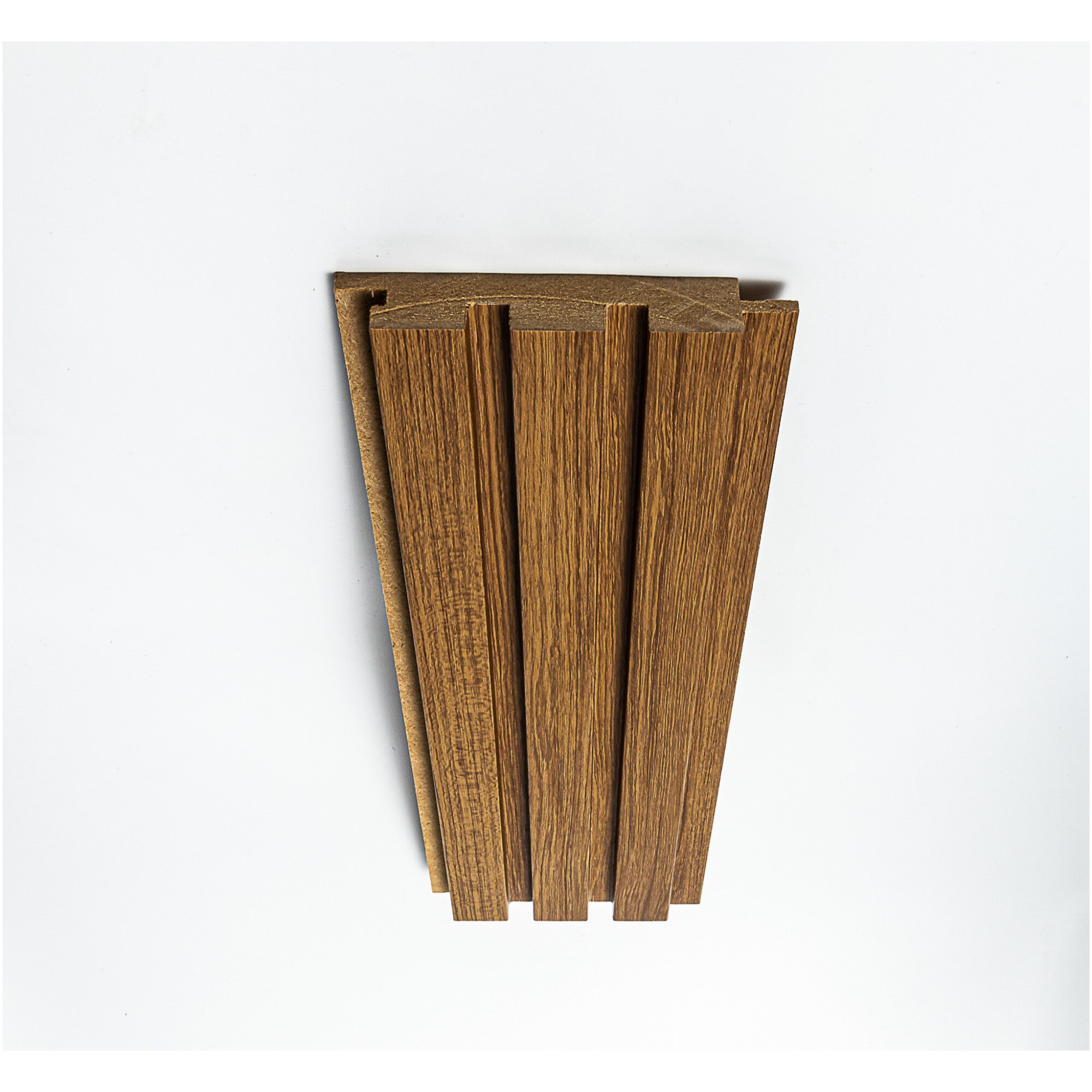 Riflaj Decorativ MDF Nuc, 280x12,1x1,8 cm - eMAG.ro