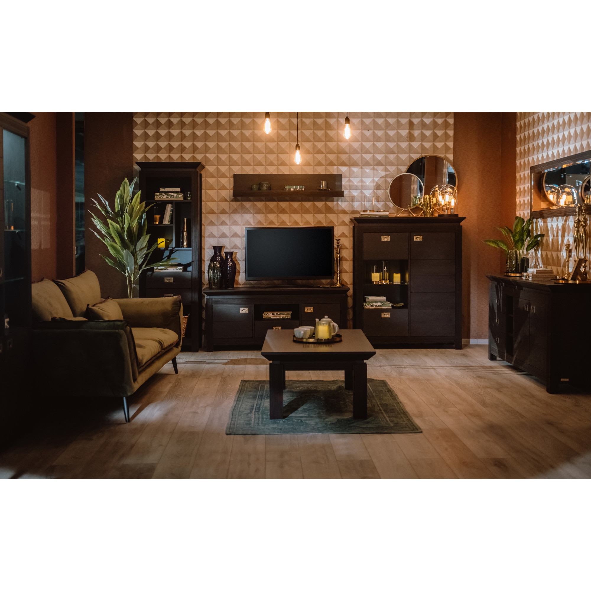 Comoda Bar Living Saigon Cantori Cu 2 Usi Si 1 Sertar, 118 Cm - eMAG.ro