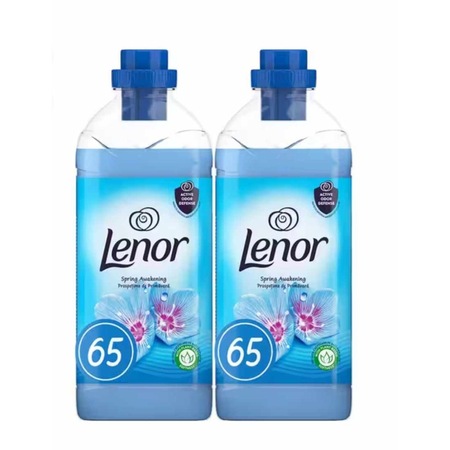 Pachet Balsam de rufe Lenor Spring, 2 x 1.625 L, 130 spalari BL29 - eMAG.ro