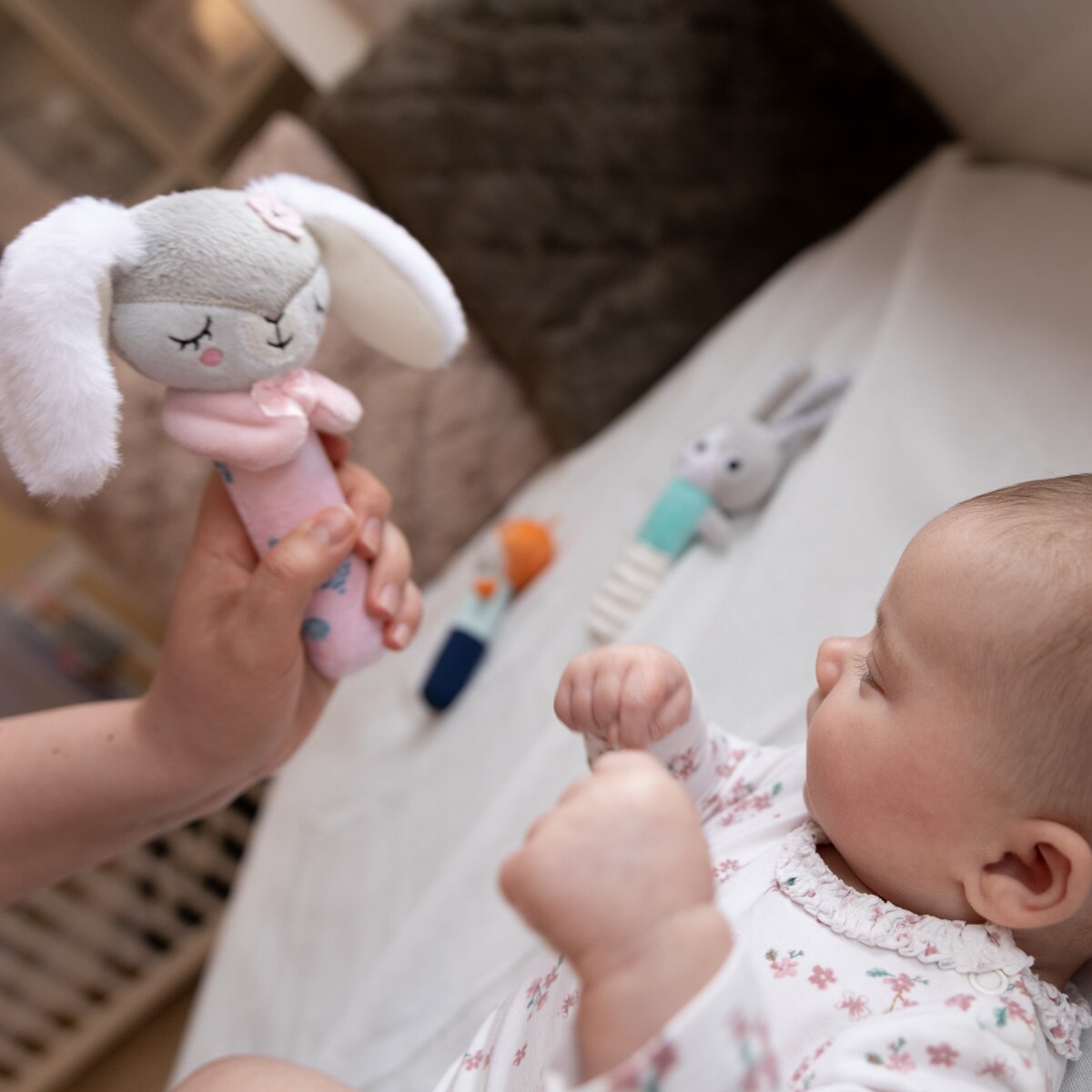 Babyono 1498 Чуруликаща играчка Sunday Bunny - eMAG.bg