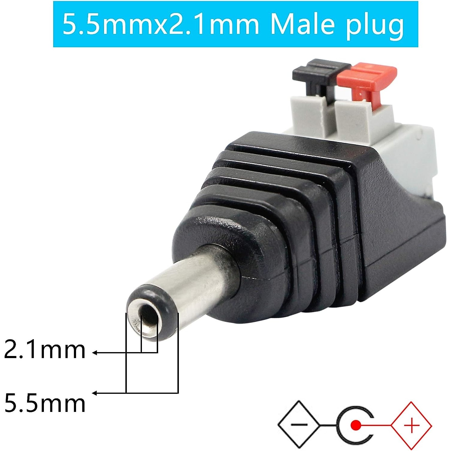 Conector priza 12V, 5 bucati - eMAG.ro