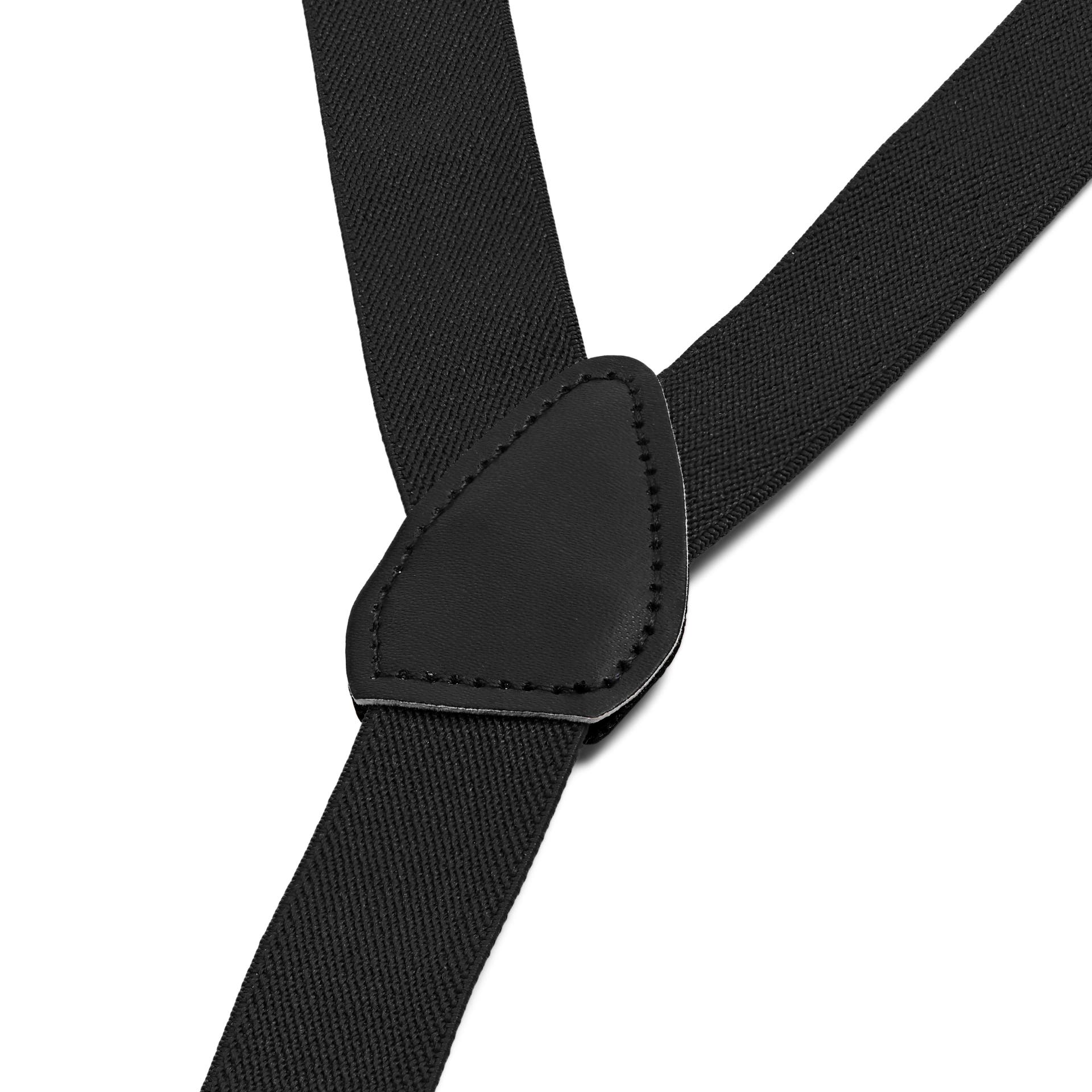 Bretele elegante pentru pantaloni tip Y, Zola®, inguste cu 3 catarame ...