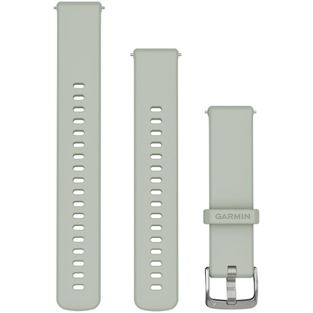Curea ceas smartwatch Garmin, 18mm, slicon, Sage Gray - eMAG.ro