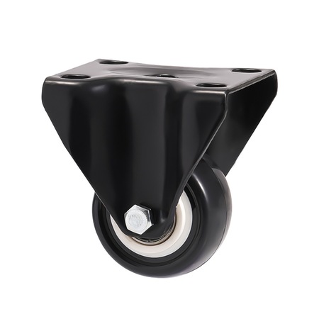 Set 4 roti mobilier, Poliuretan, Negru - eMAG.ro