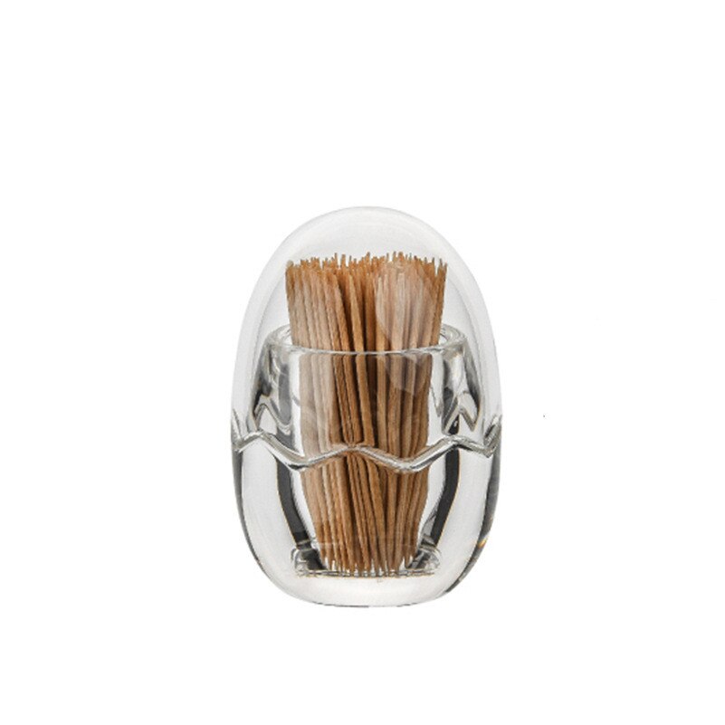 Suport pentru scobitori, Acrilic, Transparent - eMAG.ro