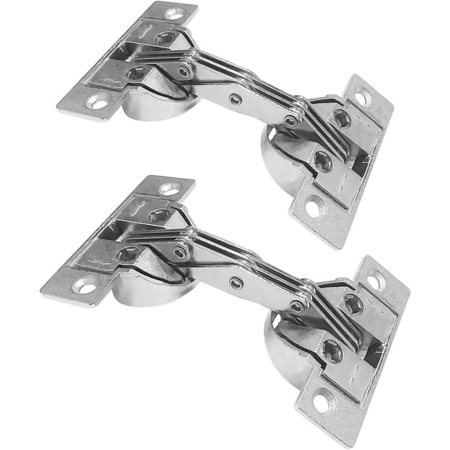 Set 2 x Balama de colt, Sunmostar, Otel/Zinc, Arginitiu - eMAG.ro