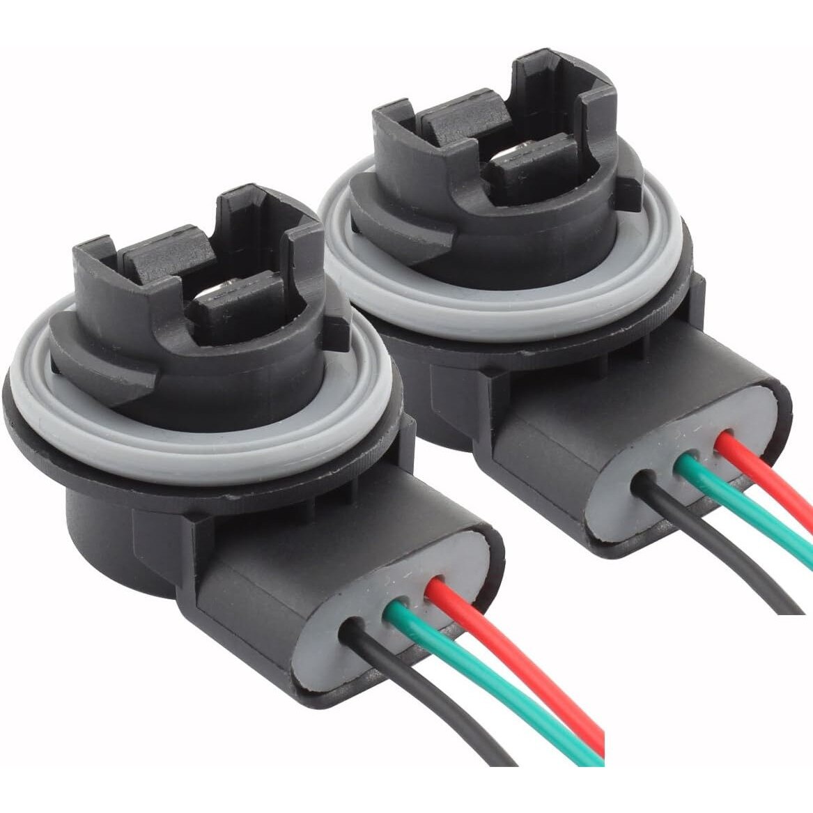 Set 2 adaptoare soclu bec, ABS/Cupru, 12-24V, Transparent - eMAG.ro