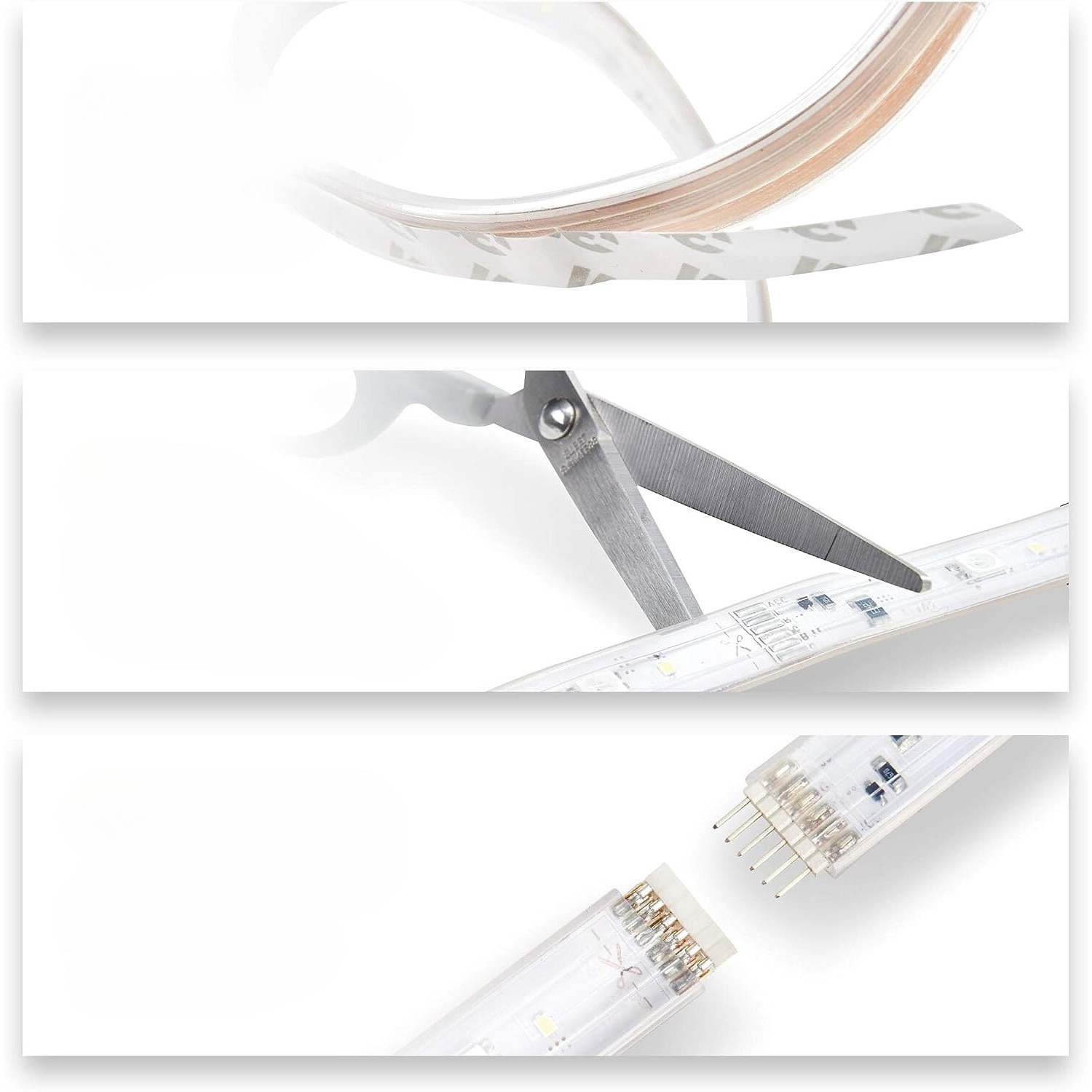 Banda Led Smart, Philips Hue Lightstrip Plus, LED RGB, 20W, 1600lm, 2m ...