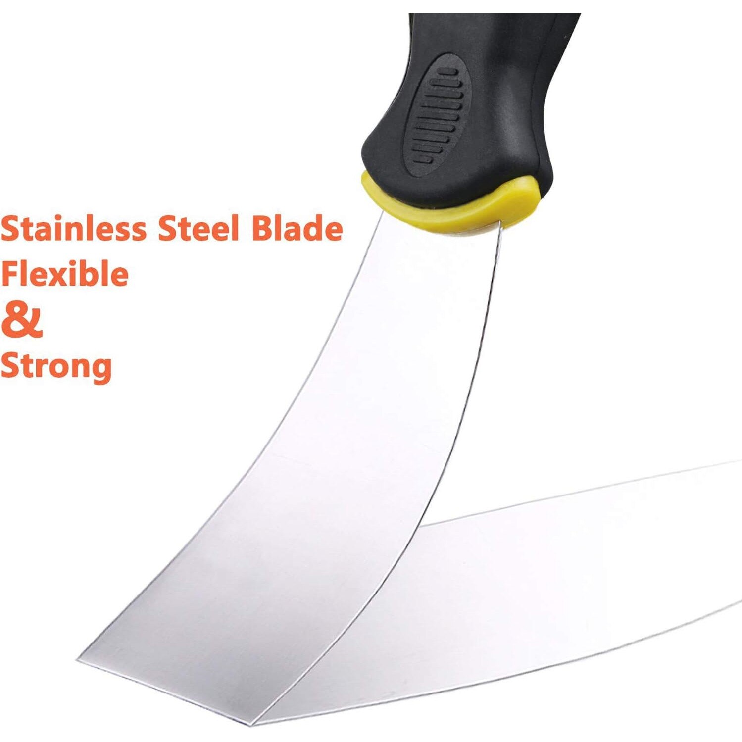 Set 4 bucati spaclu, Sunmostar, Otel inoxidabil, 0.45 mm, Argintiu ...