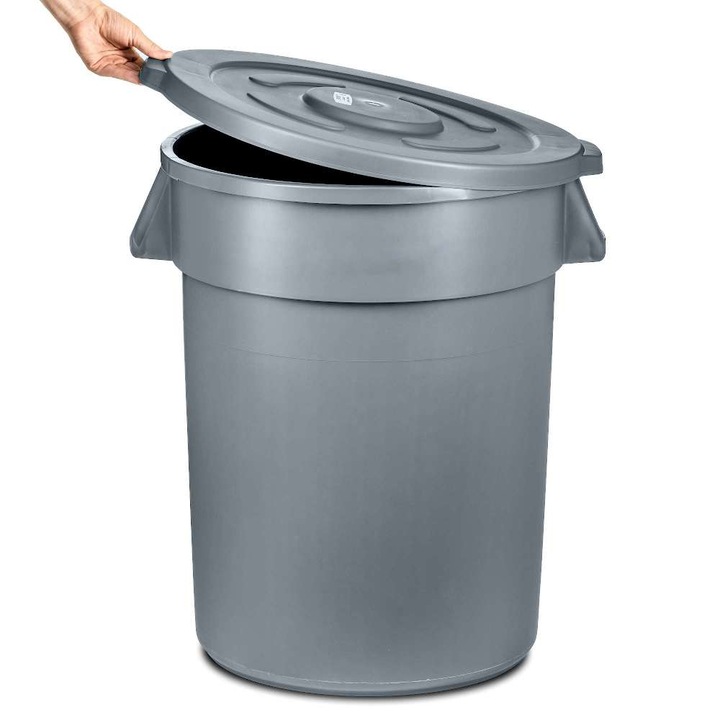 Cos de gunoi, plastic 80 l FORGAST FG00508 - eMAG.ro