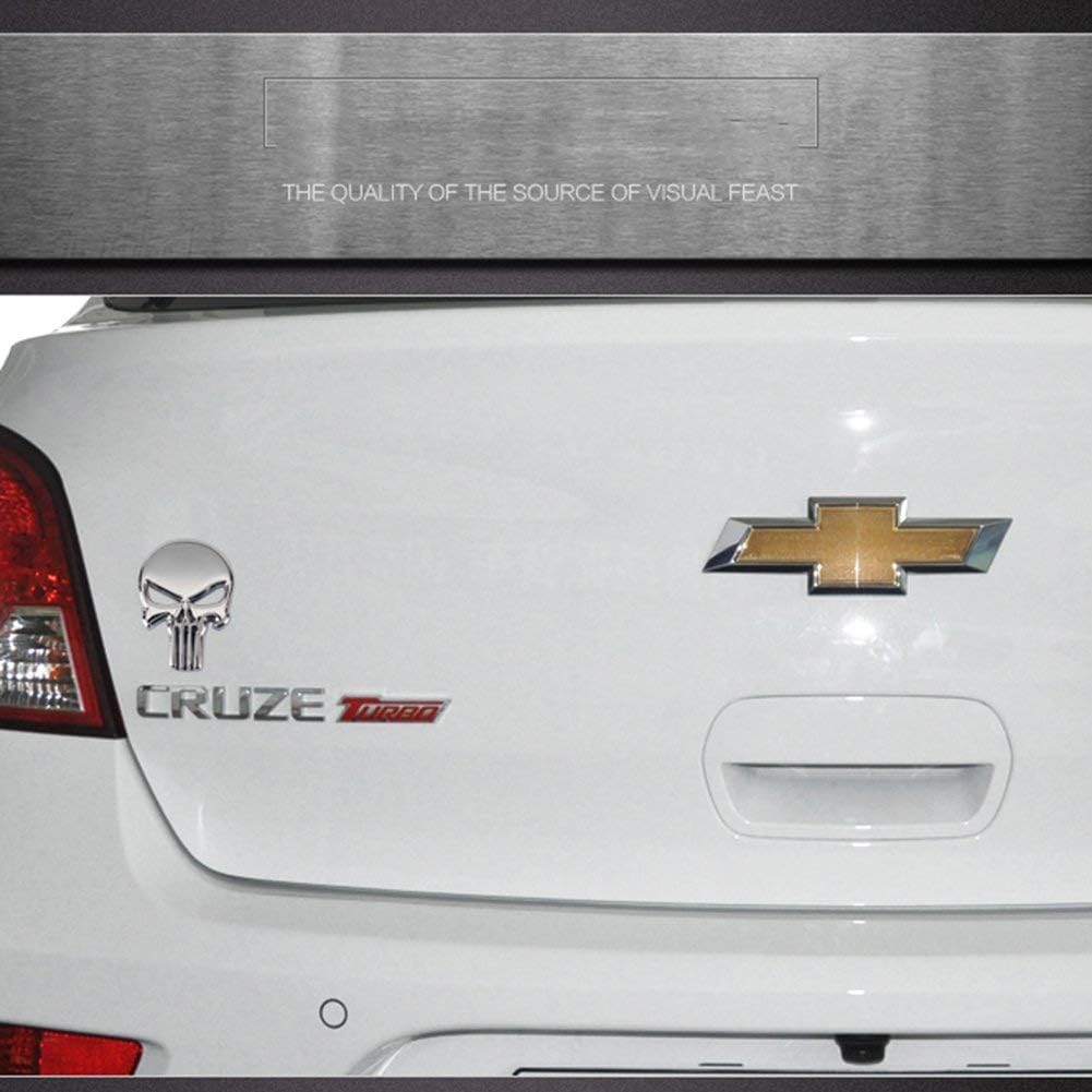 Set 2 autocolante auto, Sunmostar, Vinil, Alb/Negru - eMAG.ro