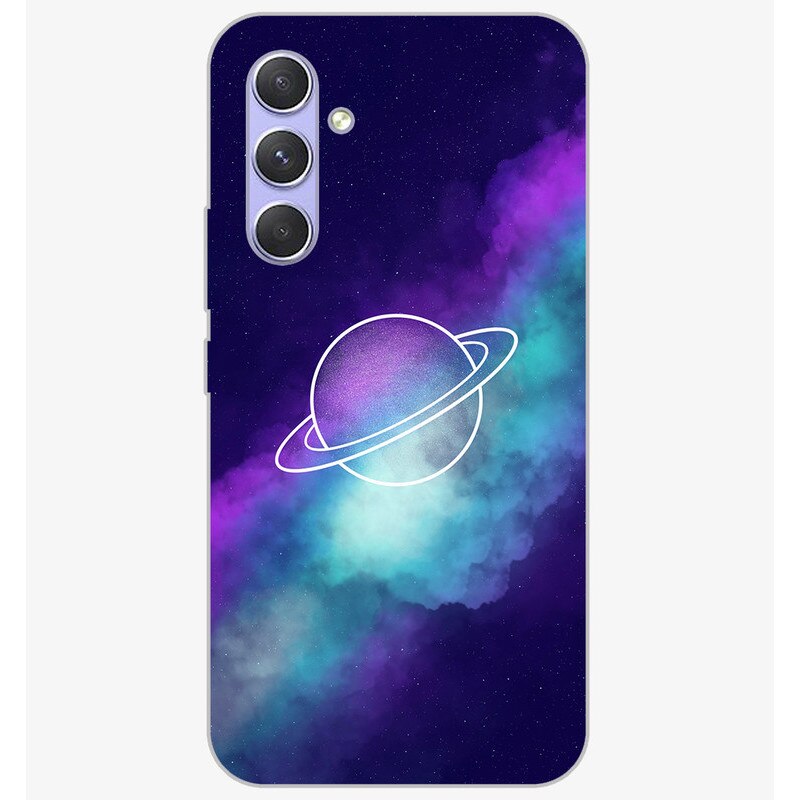 Samsung GALAXY A54 5G burkolat, Atlantic Minimalistic, sokszínű ...