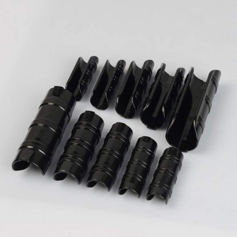 Set 30 cleme pentru tevi sera, Sunmostar, Policarbonat, Negru - eMAG.ro