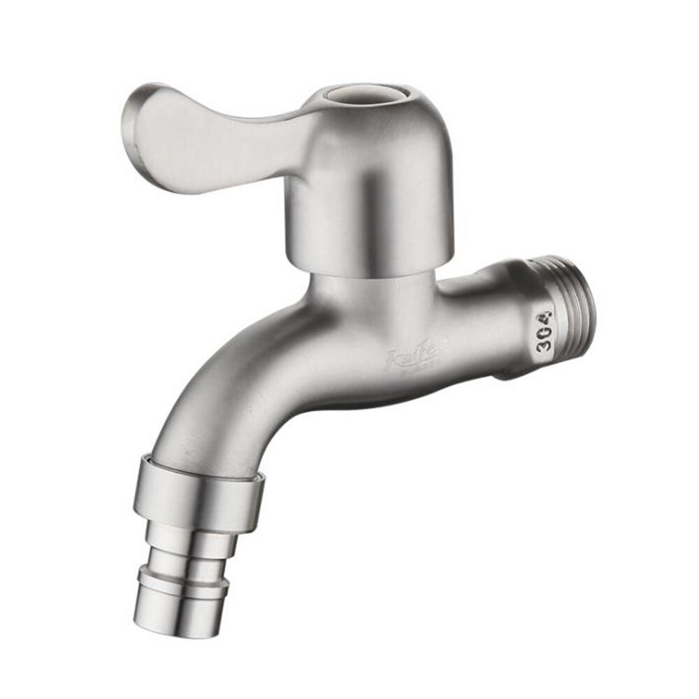 Robinet de gradina Sunmostar, Inox, 1/2, Argintiu - eMAG.ro