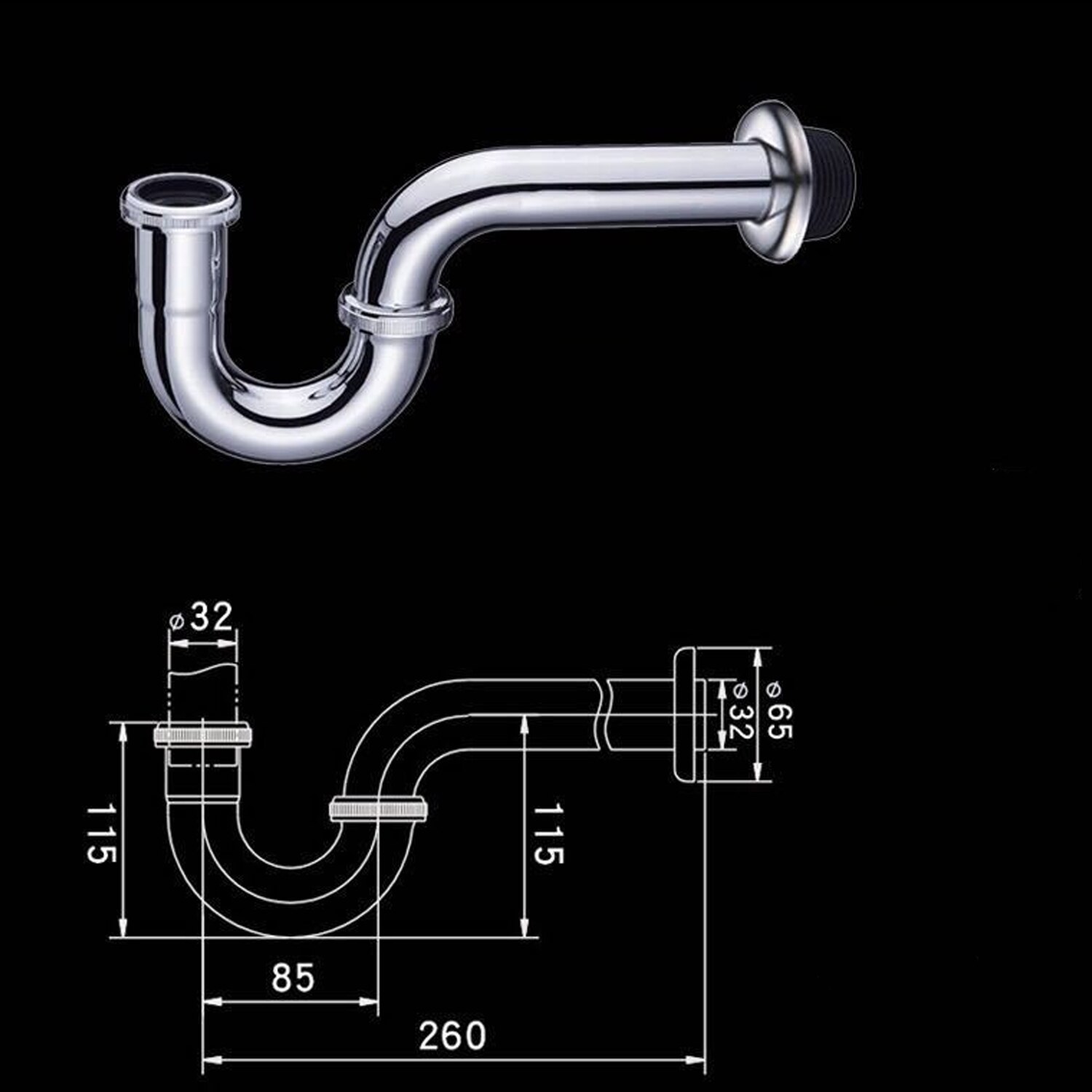 Scurgere bideu, Sunmostar, Otel inoxidabil, Argintiu - eMAG.ro