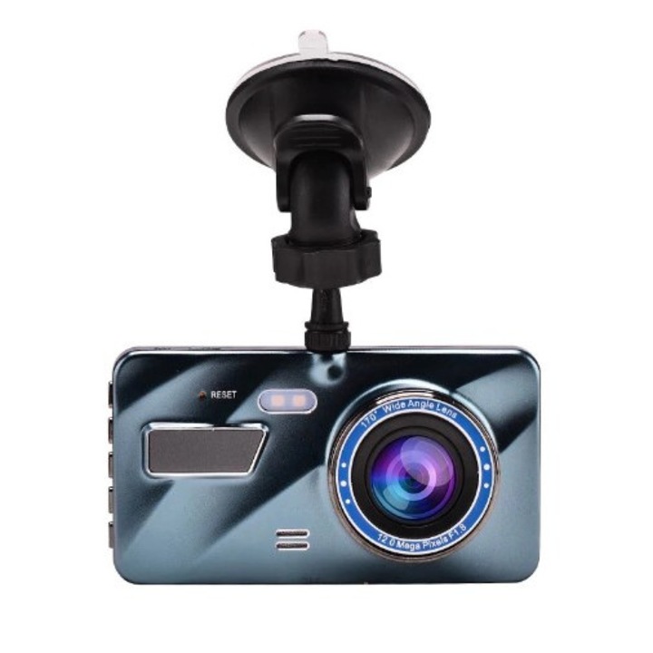 Camera de bord (dubla) DVR 1296P Full HD 4 inch, senzor G, vedere ...