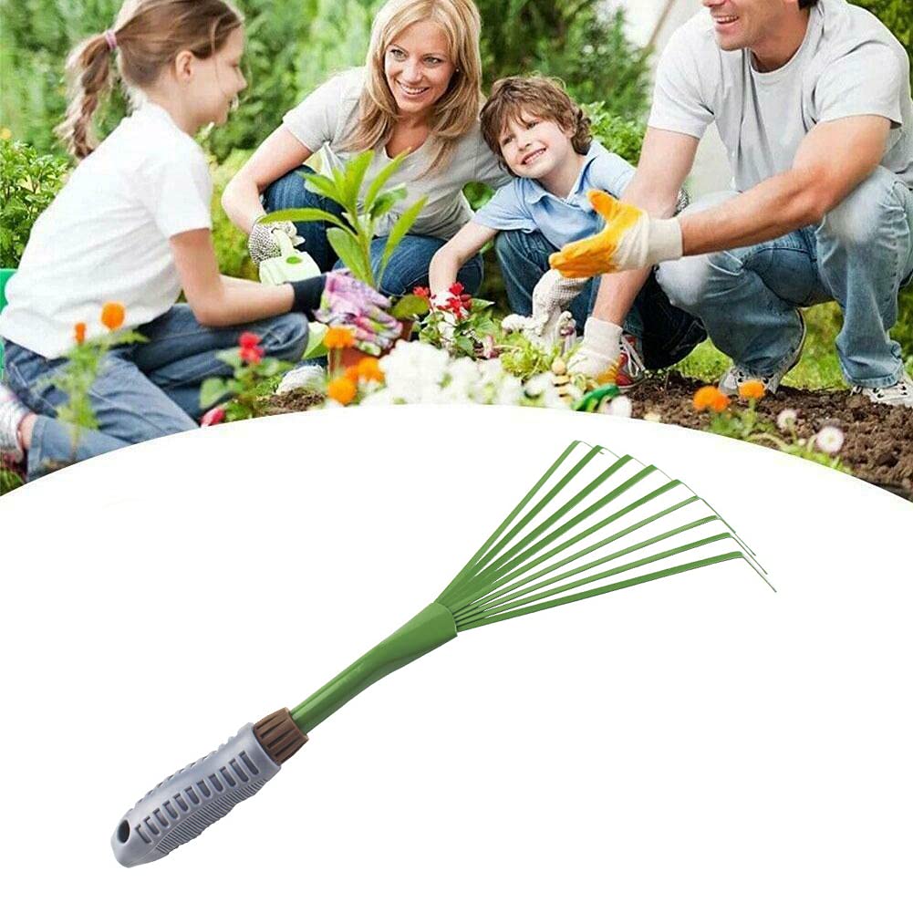 Grebla pentru gazon, Sunmostar, Verde - eMAG.ro