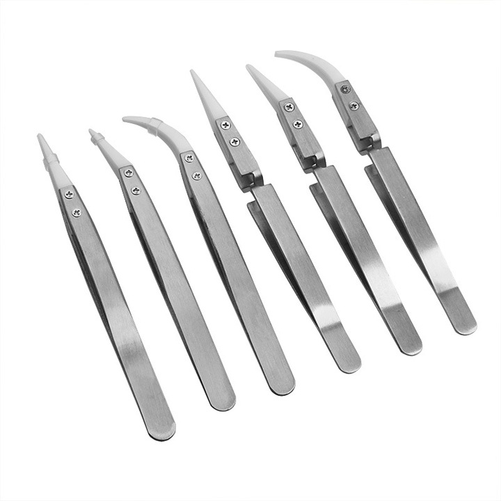 Set 6 pensete multifunctionale, Sunmostar, Inox, 13 cm, Argintiu - eMAG.ro