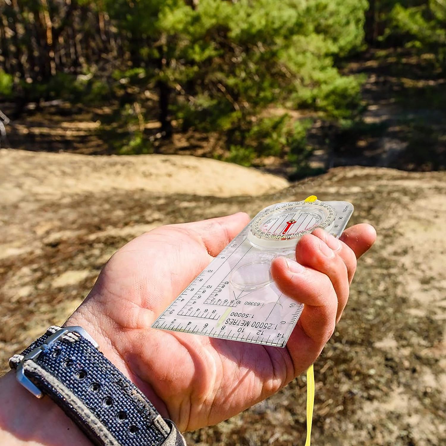 Set 2 busole de navigatie, Sunmostar, Transparent - eMAG.ro