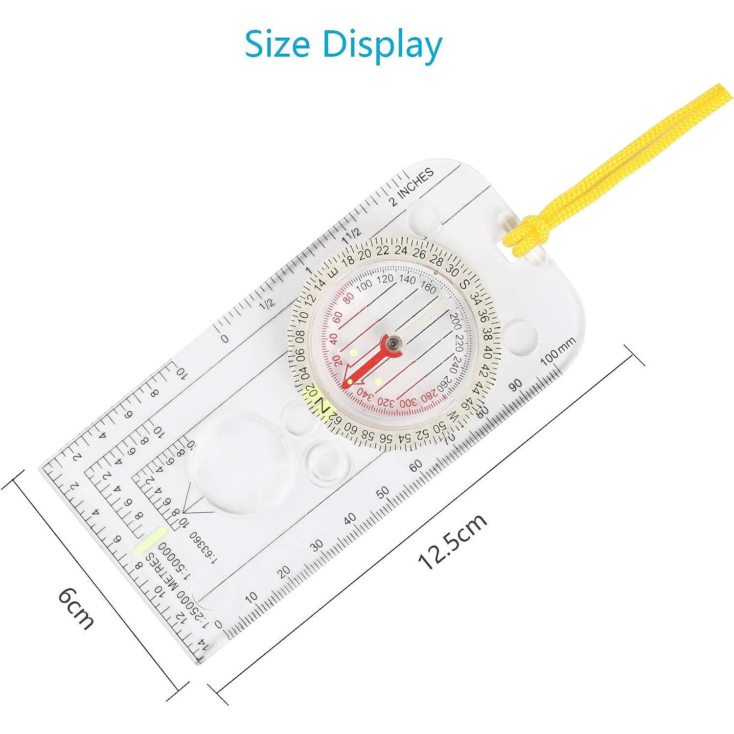 Set 2 busole de navigatie, Sunmostar, Transparent - eMAG.ro