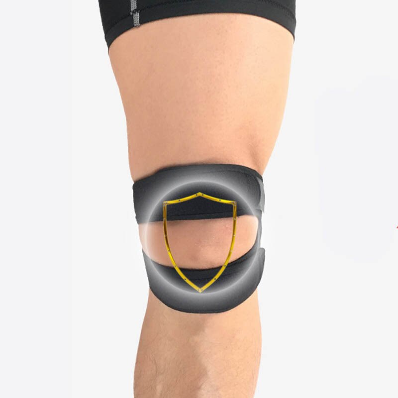 Bandaj rotulian de compresie, aplicare in jurul genunchiului cu ...