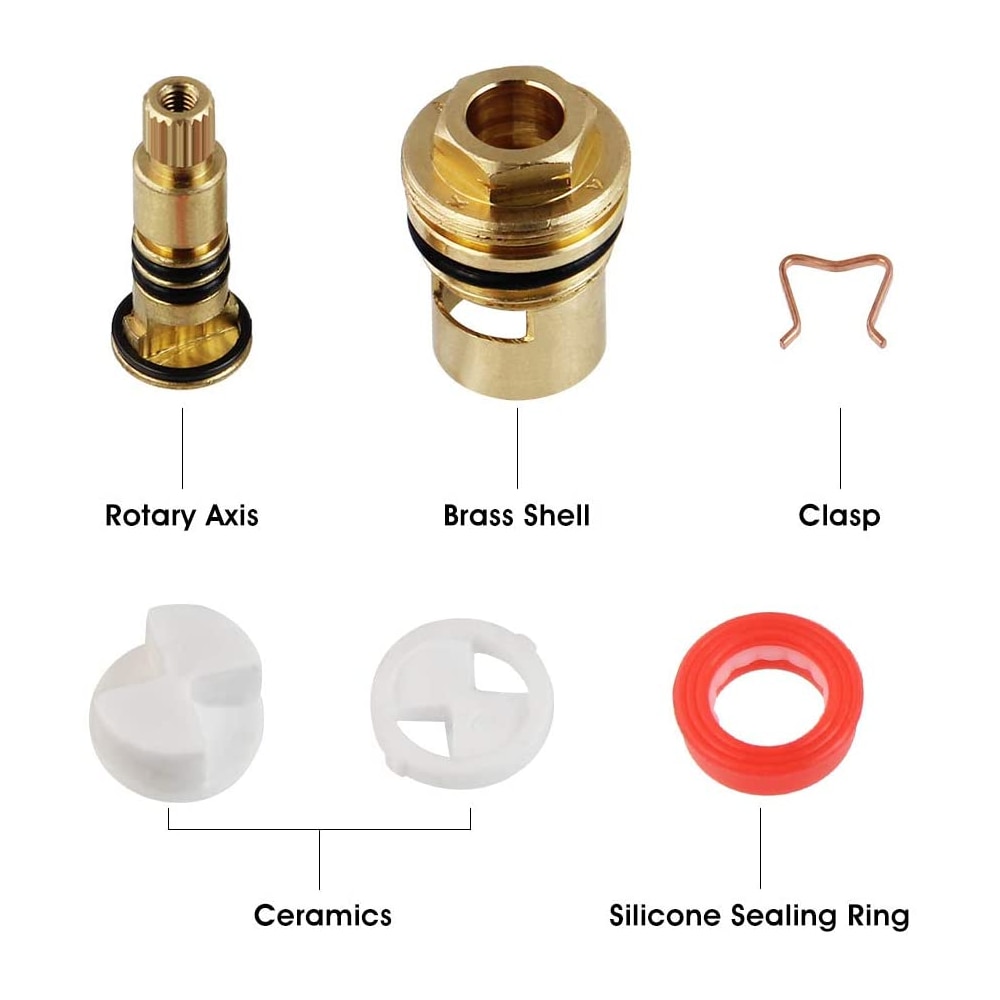 Set 2 cartuse ceramice, Sunmostar, Alama, Rosu/Albastru - eMAG.ro