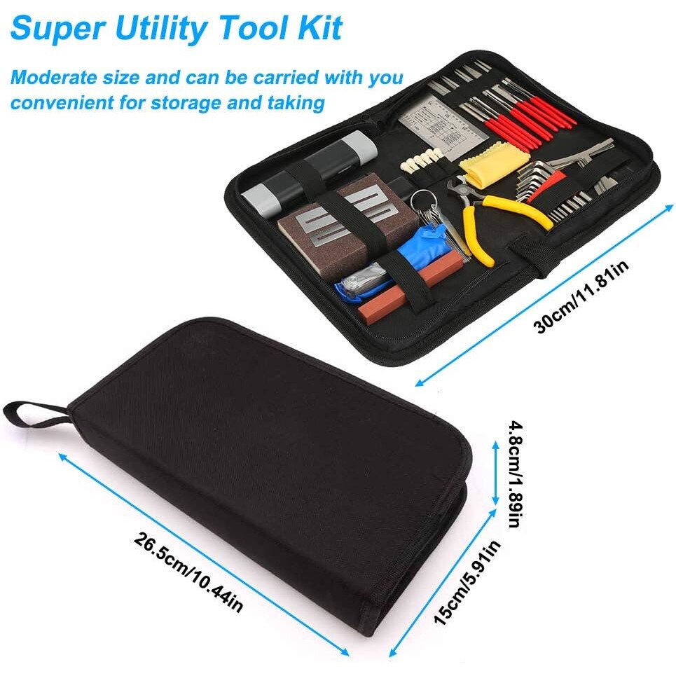 Kit instrumente reparare chitara, Sunmostar, Multicolor - eMAG.ro